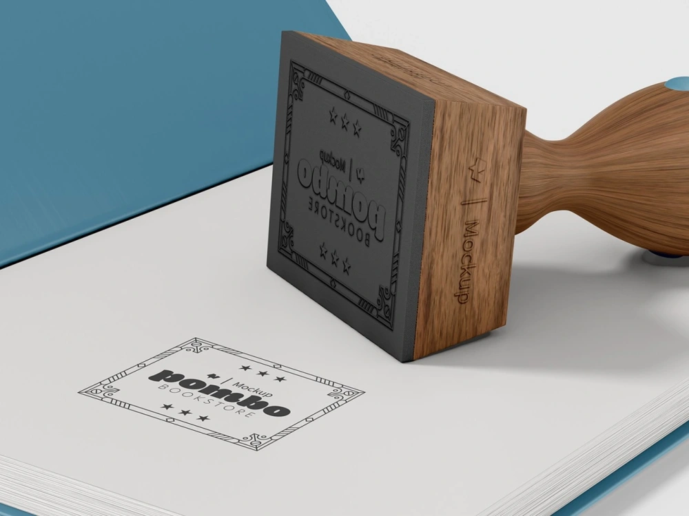 Rubber stamp, laser stamp, retro | Upwork
