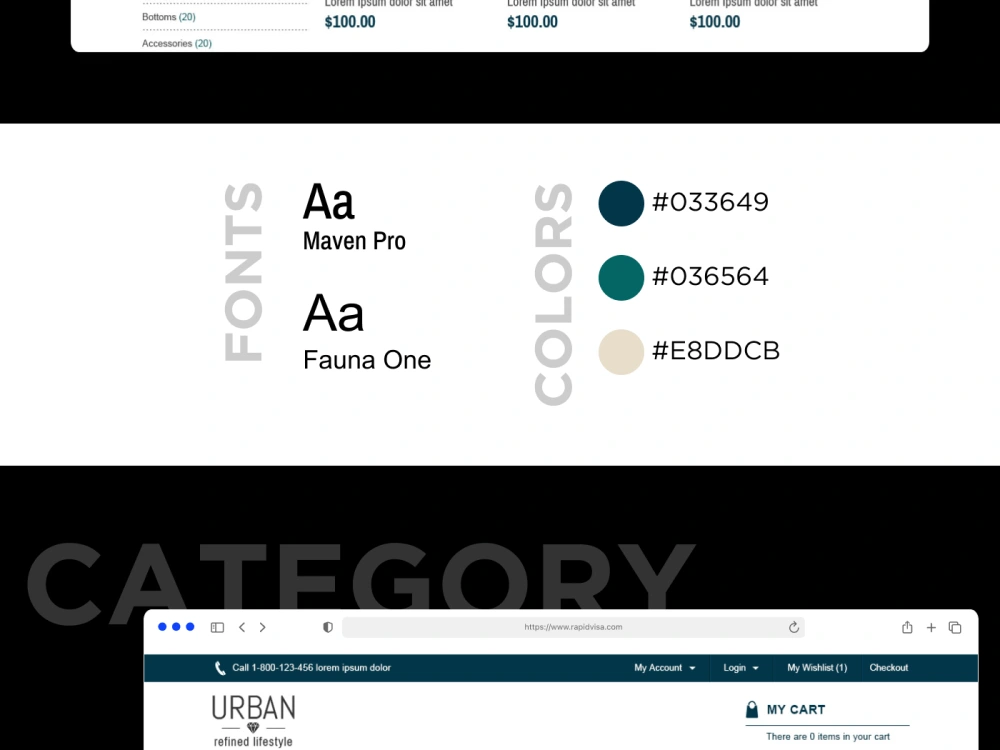 A responsive website design with brand exclusive icons | Upwork