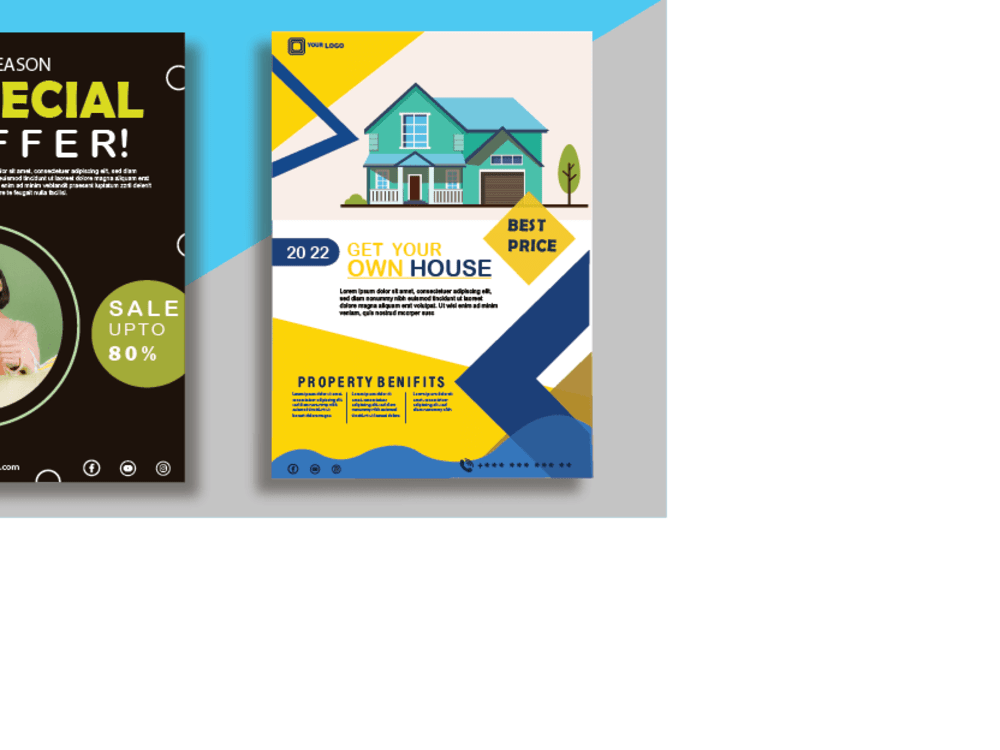 Attractive flyers and posters for your business | Upwork
