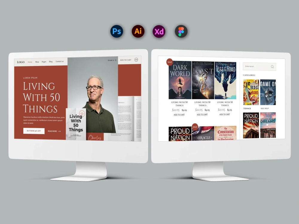 Appealing designs for your landing pages/website | Upwork