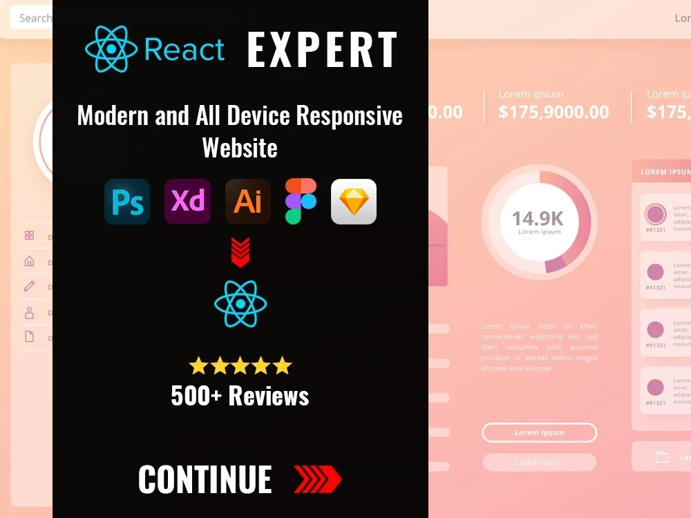React Js Developer React Mui Javascript Web App Reactjs Nextjs Upwork