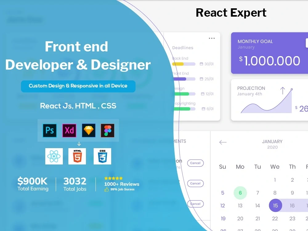 React JS developer React MUI Javascript Web App ReactJS NextJS | Upwork