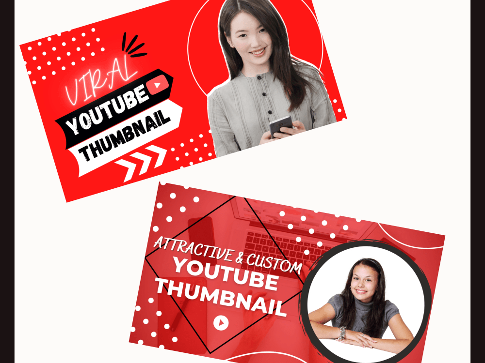 Attractive and creative thumbnails | Upwork