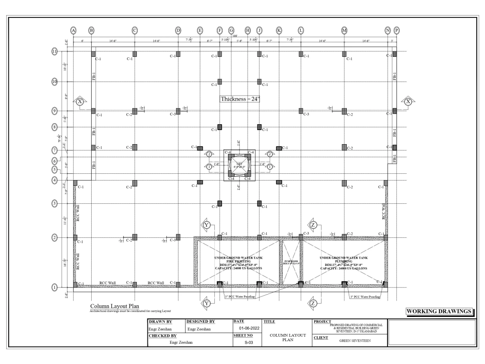 A full set Auto CAD Structural/Arch Detail Drawings for your building ...