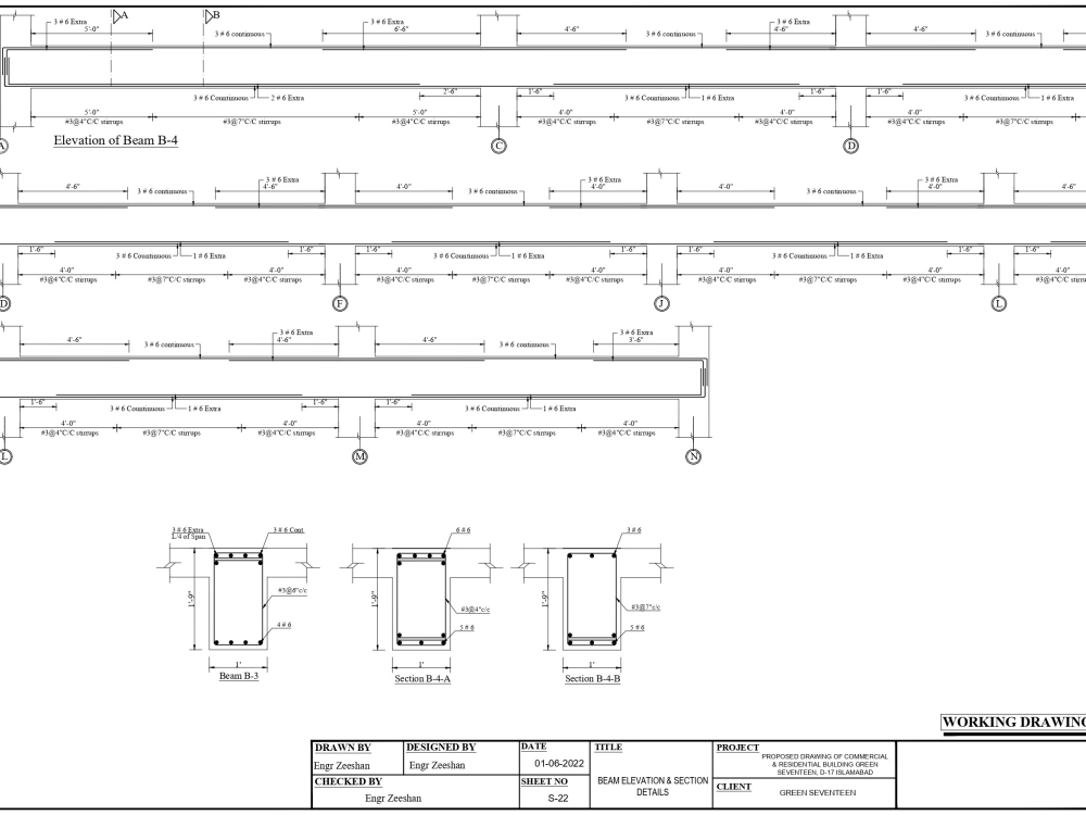 A full set Auto CAD Structural/Arch Detail Drawings for your building ...