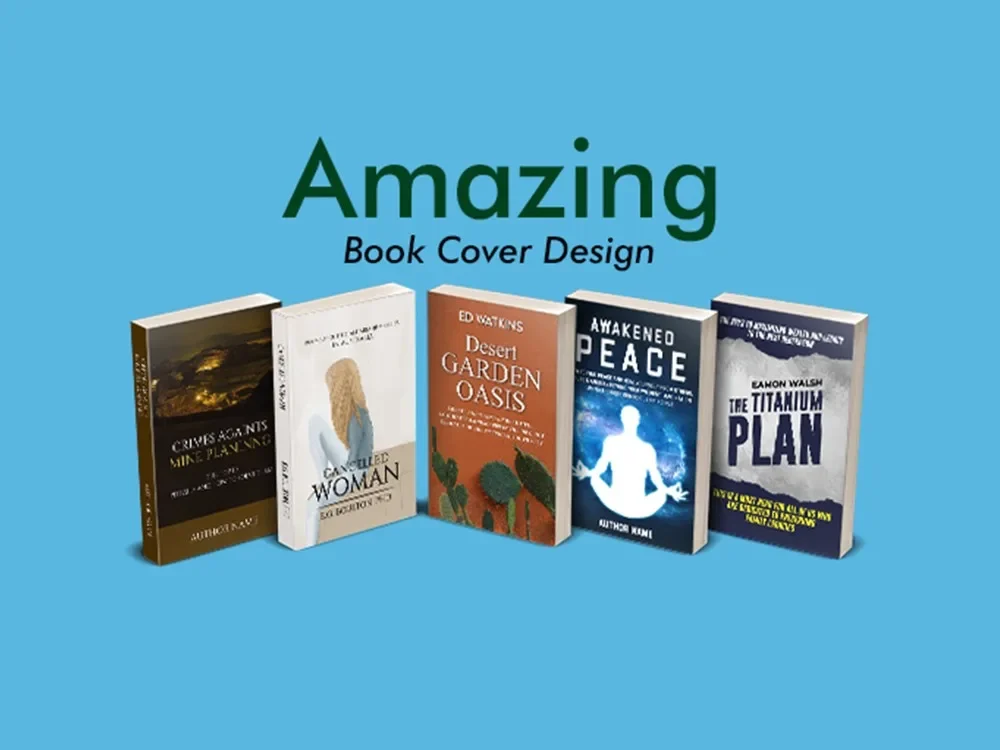 An amazing book cover design | Upwork