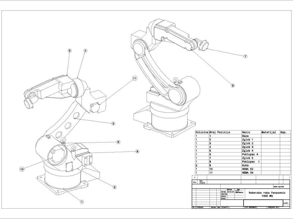 Detailed 3D model from sketch, 2D drawings of said model with GD&T and ...