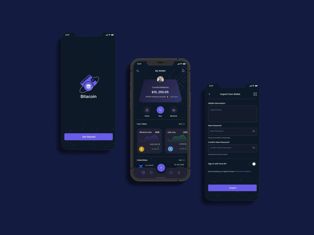 A custom mobile apps UX/UI design in Figma | Upwork