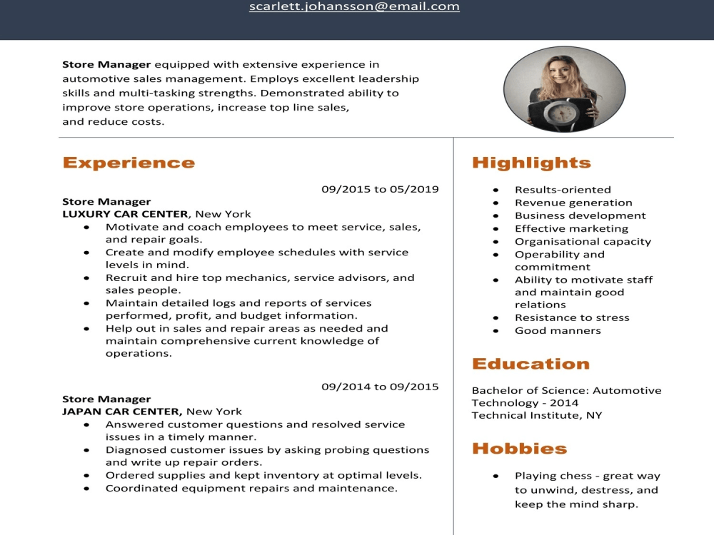 A World Class CV/Resume tailored to your next job | Upwork