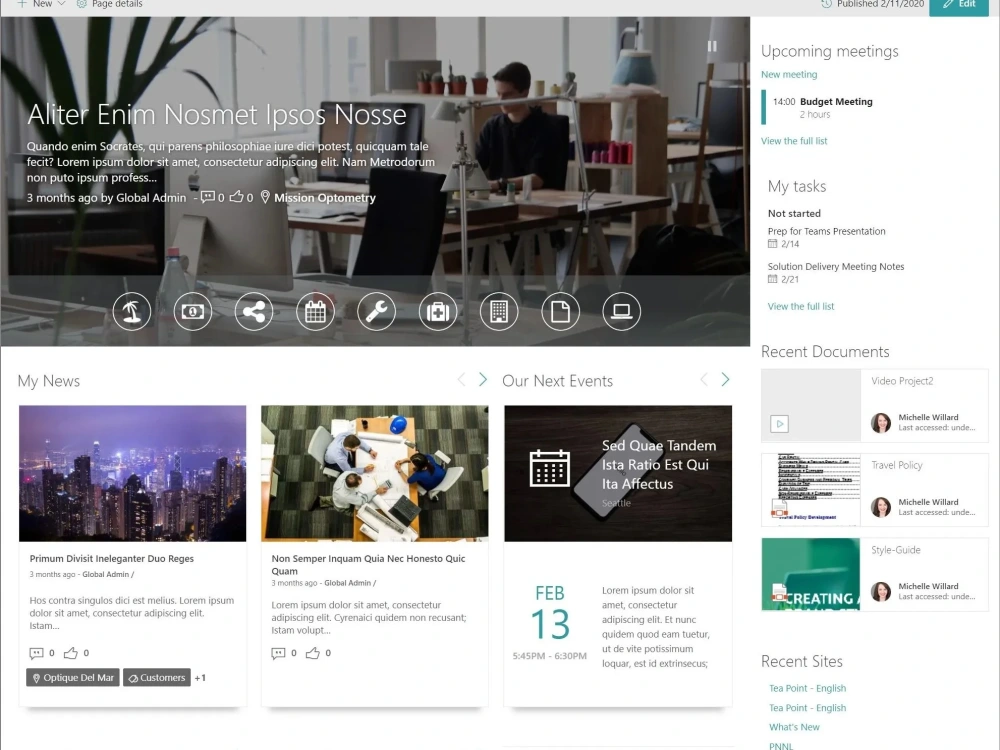 SharePoint Intranet portal, digitalized process & Automated forms | Upwork