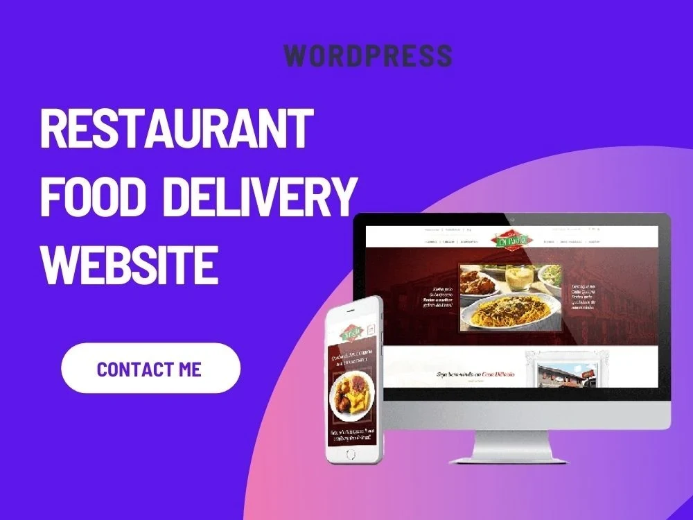 Responsive restaurant website with online food ordering system | Upwork