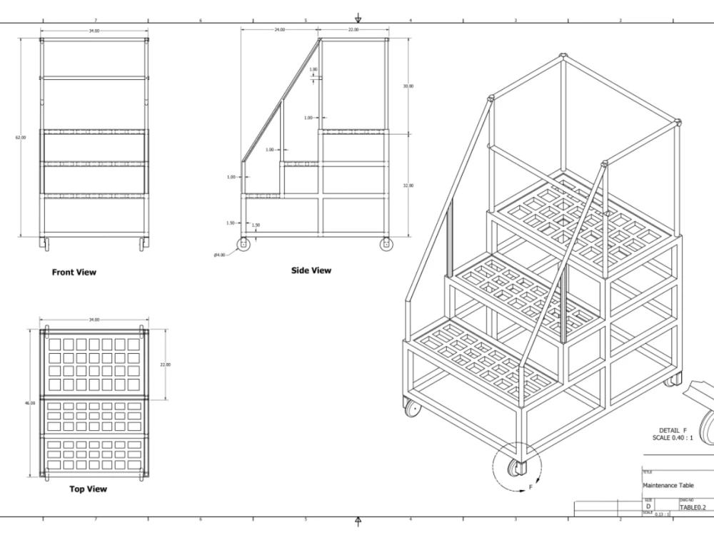Industry standard 2D, 3D cad drawing in AutoCad | Upwork