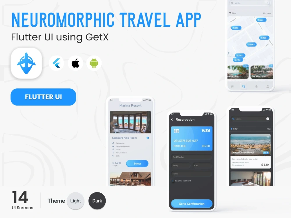 Awesome Flutter UI/UX Work using GetX/Bloc/Provider pattern. | Upwork