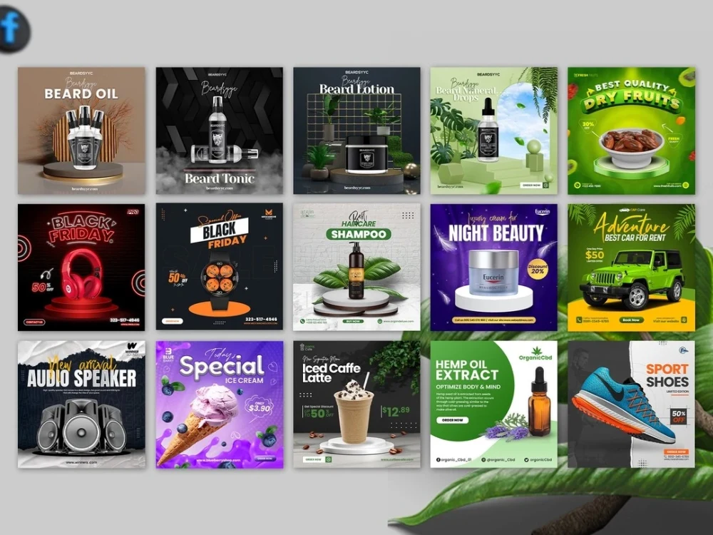 Clickbait and Creative ads post banner design for your campaign in 6 ...