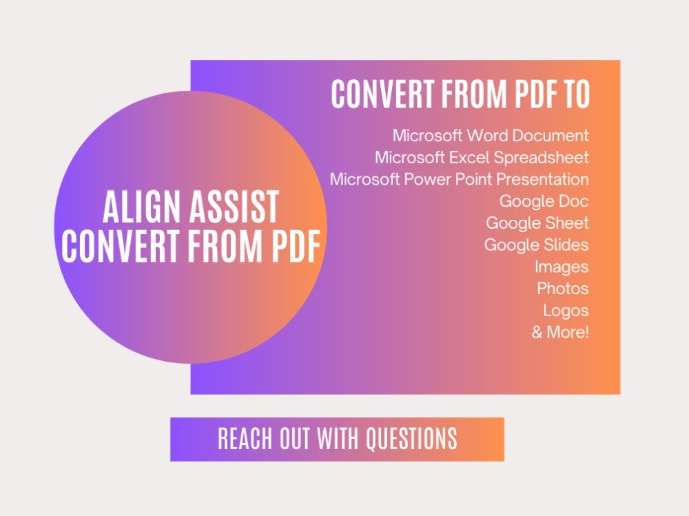 File Conversion | Adobe PDF to Microsoft Office or Google Workspace ...