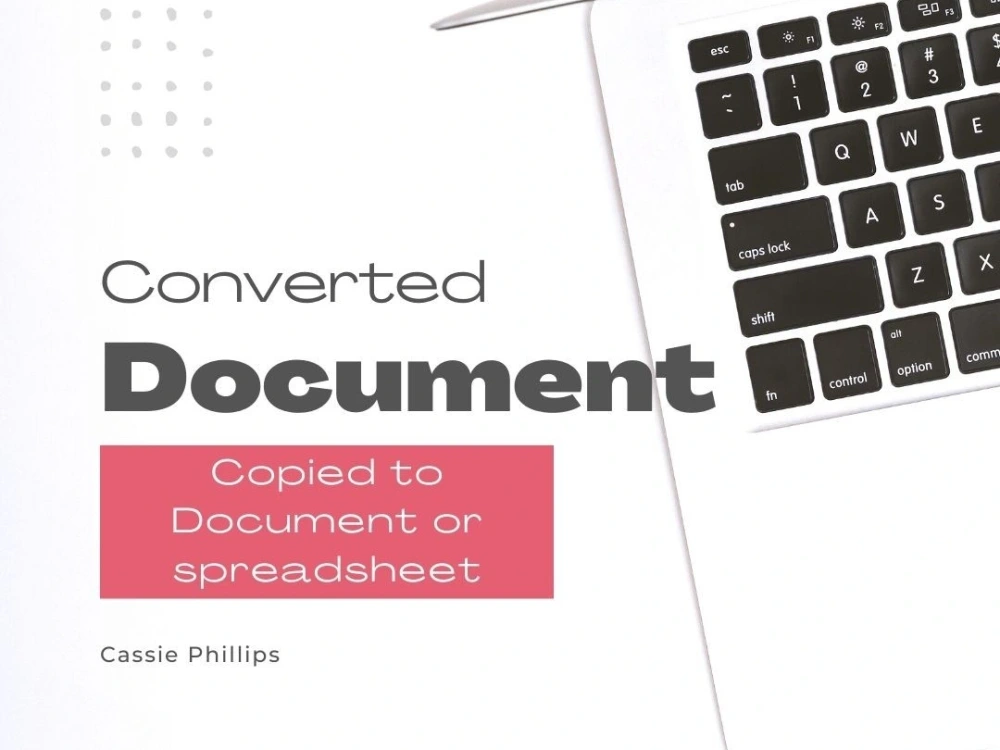 A typed document in Microsoft Word | Upwork