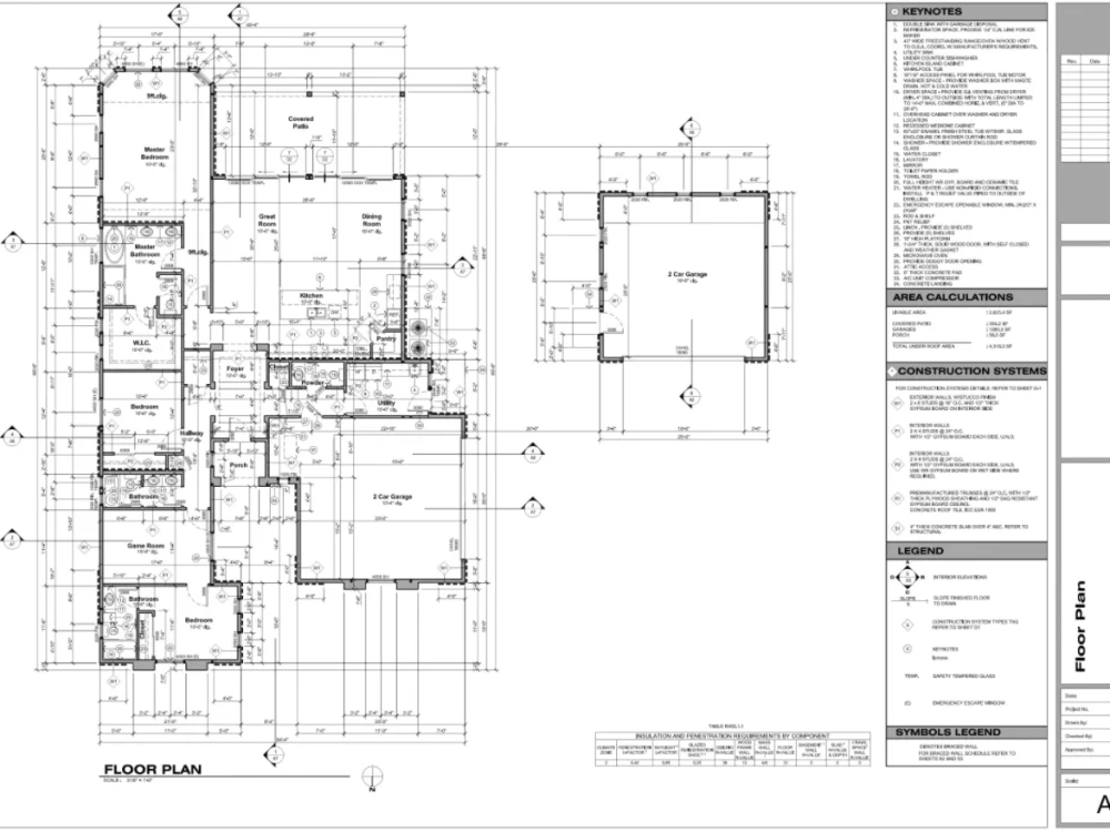 Well detailed plans of your architectural project done in CAD | Upwork