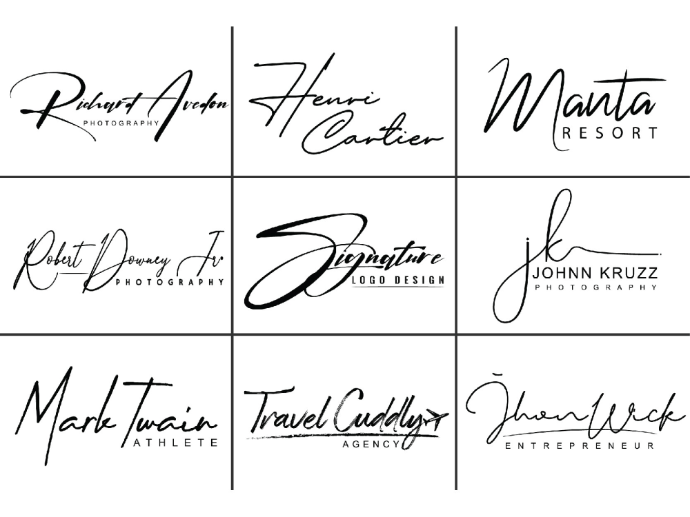 Calligraphy, script, typography, handwritten signature logo | Upwork