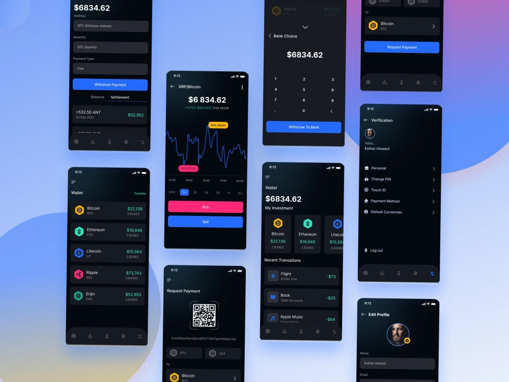 A Mobile app design, App UI design, UIUX design for android and ios ...
