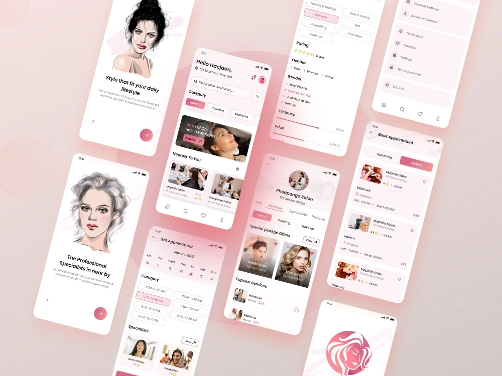A Mobile app design, App UI design, UIUX design for android and ios | Figma | Upwork
