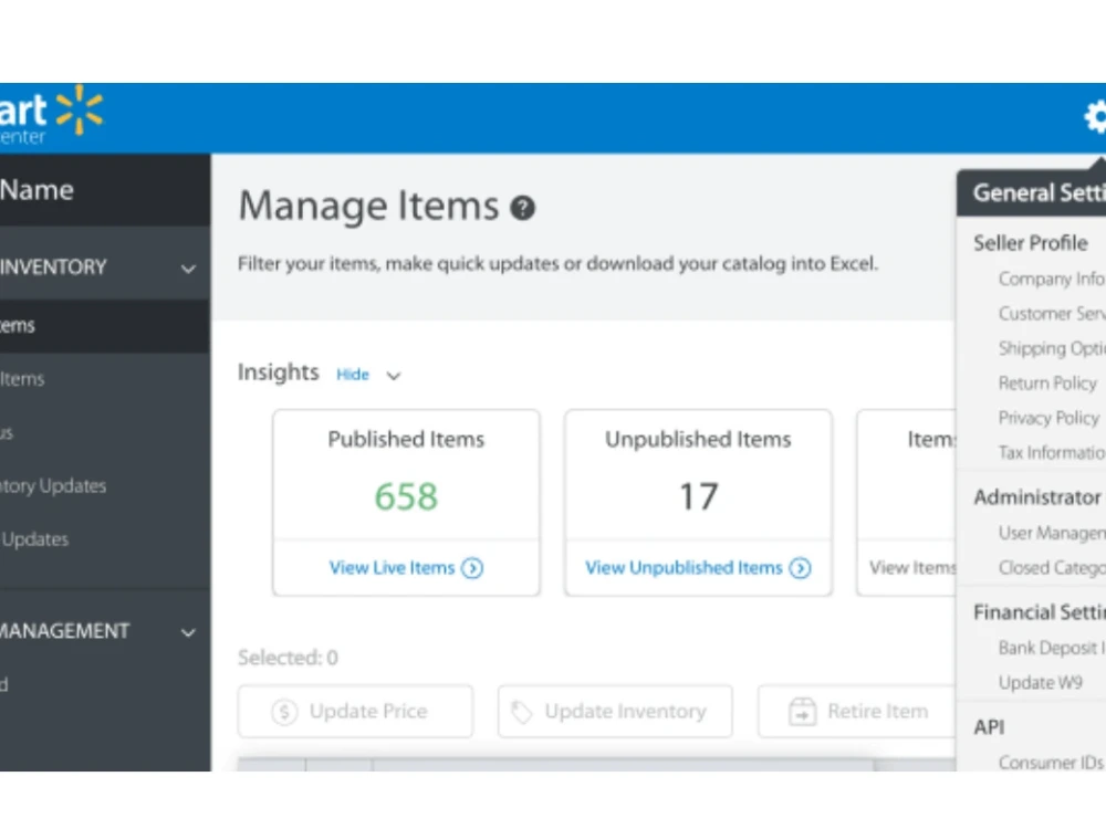 Create walmart product variation listing in bulk using flat feed file | Upwork