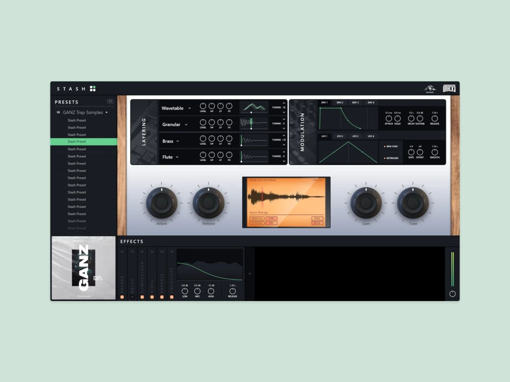 A professional audio VST Interface Design // UI UX | Upwork