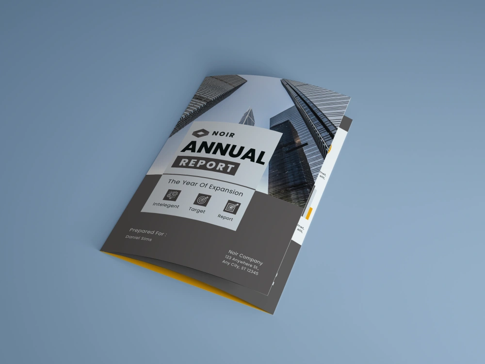 A Stunning, Modern Magazine Layout, Catalog, Newsletter, Annual Report ...
