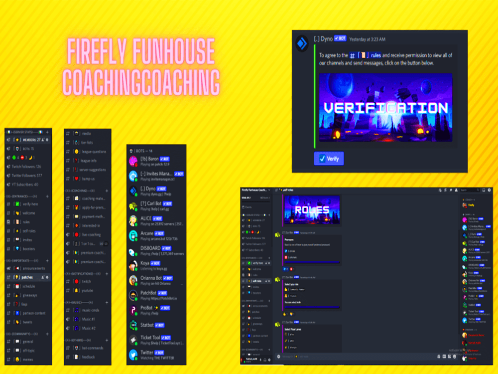 An ultimate Discord server | Upwork