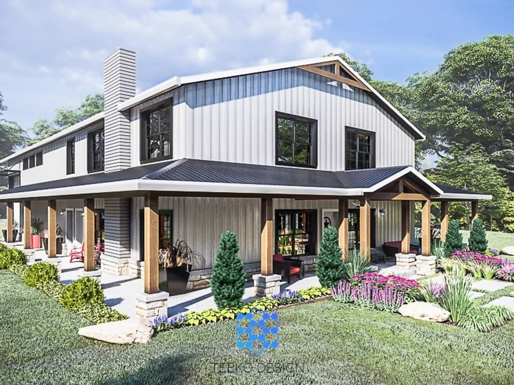 A Barndominium 3D Render | Upwork