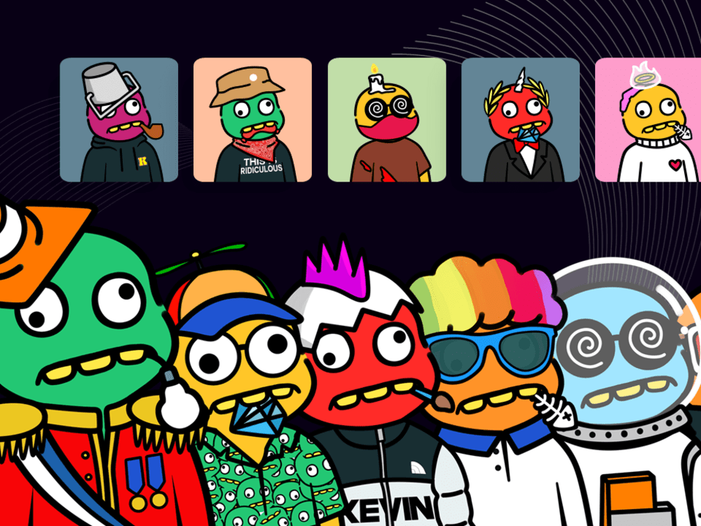 A cute doodle style for NFT collection | Upwork