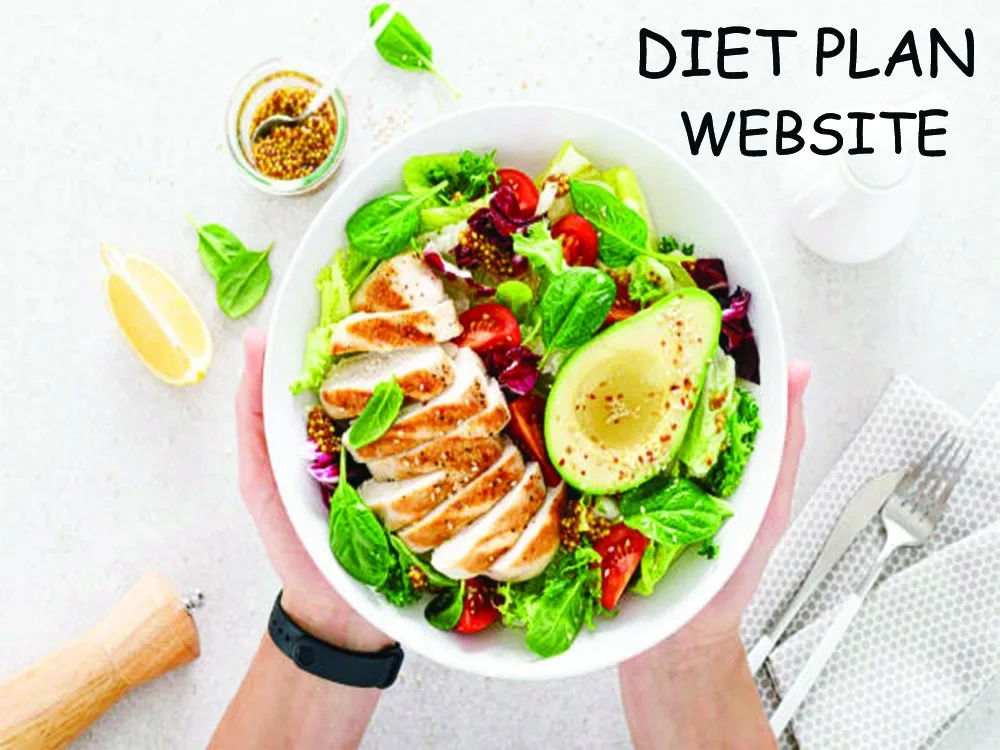 A diet plan website | Upwork