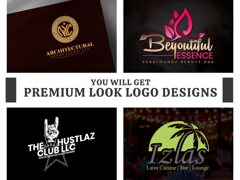 Custom & premium look logo Designs for Your businesses. | Upwork
