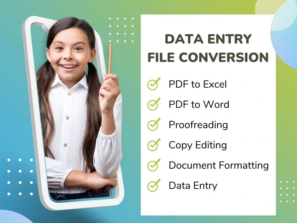 Fast & Accurate Data Entry and PDF Creation / Conversion | Upwork