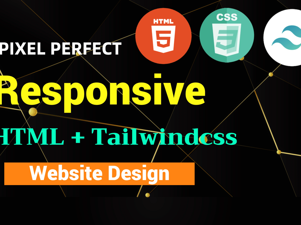 Psd to tailwindcss and HTML, figma to HTML and Tailwind css. | Upwork