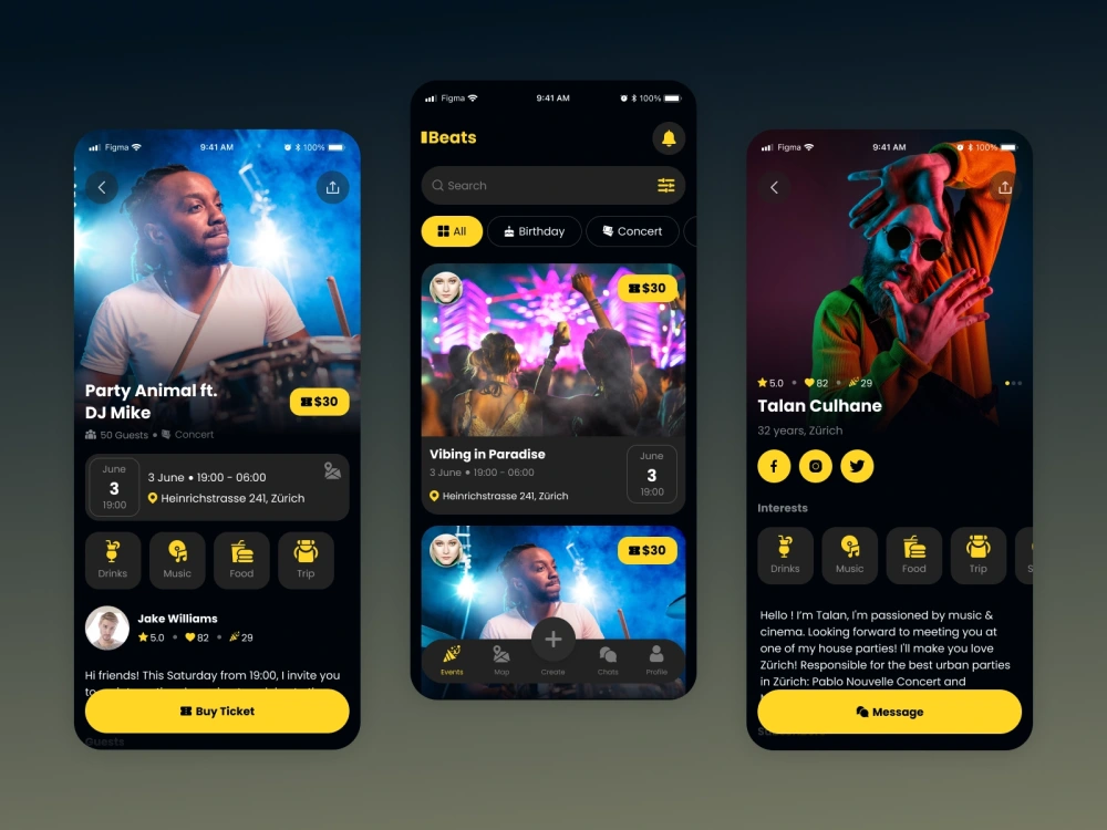 A stunning, unique and modern mobile app design | Upwork