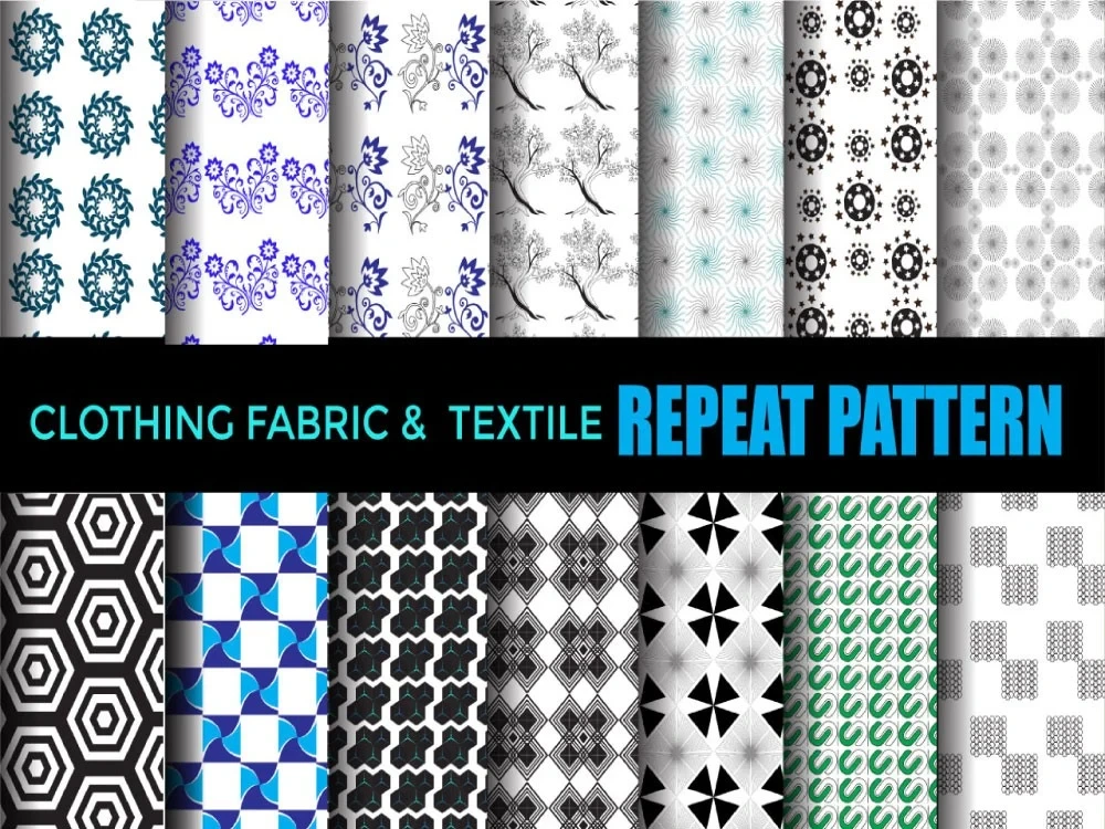 Fashion fabric print design Floral Repeat textile seamless Digital pattern | Upwork