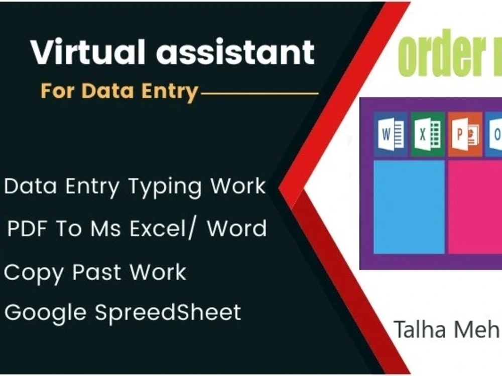 Manual data entry accurately and quickly | Upwork