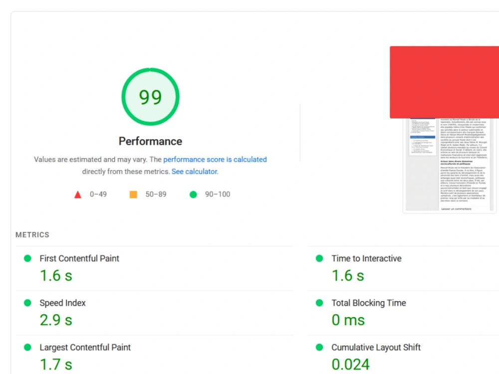 WordPress Website Speed Optimization [+90% score] | Upwork