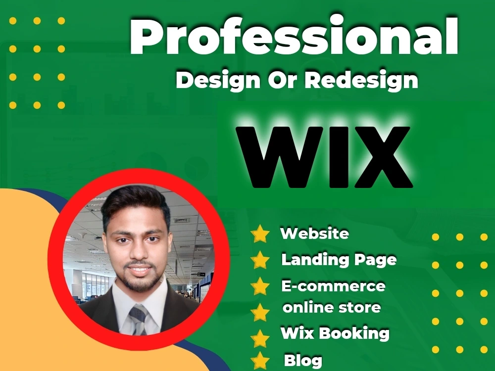 A professional WIX Website Design and redesign, Wix landing page, Wix ...