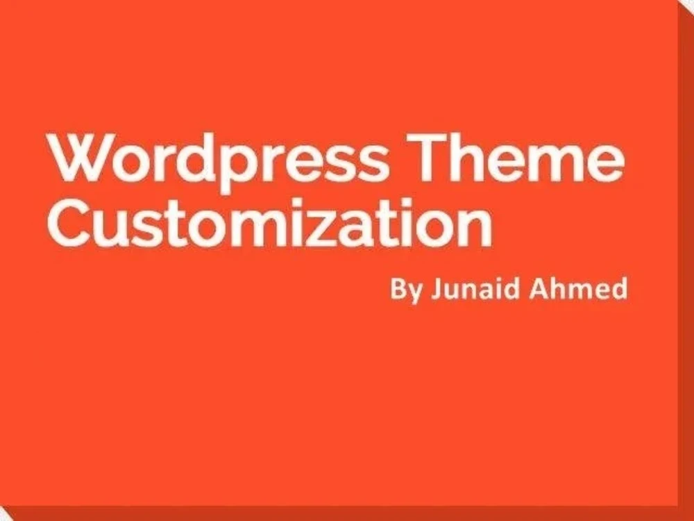 Wordpress Theme Customization And Optimization Upwork