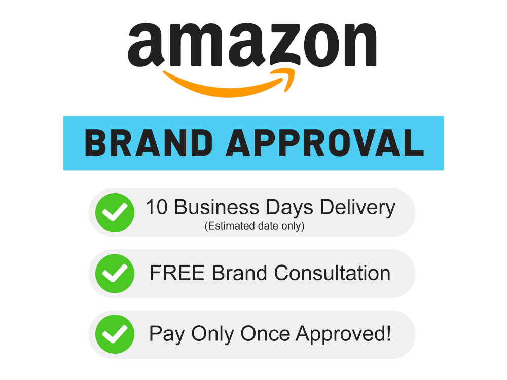 A brand name approval on Amazon US, CA, UK, EU marketplaces | Upwork