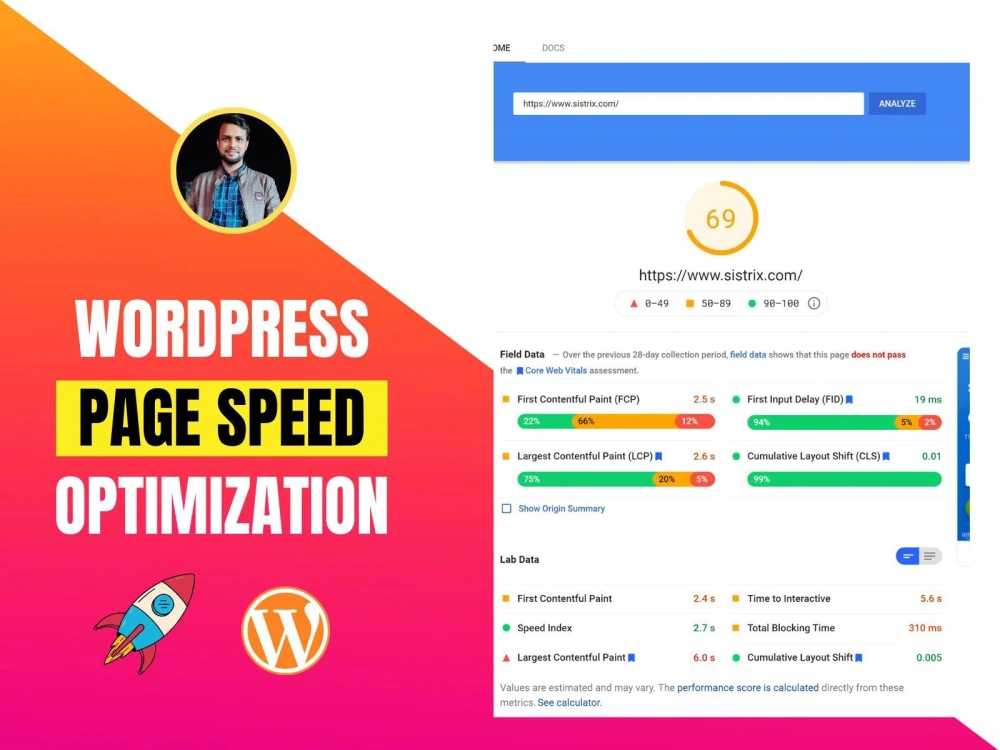 WordPress Speed Optimization For Gtmetrix And Pagespeed Insights | Upwork