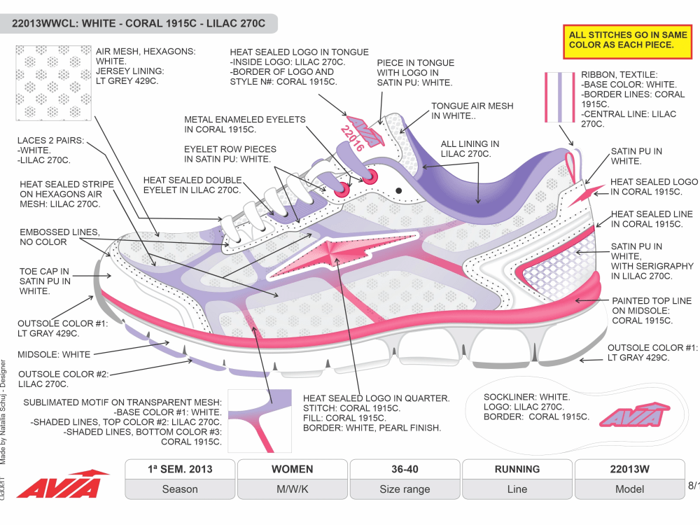 An original footwear design for your brand & tech pack for development ...
