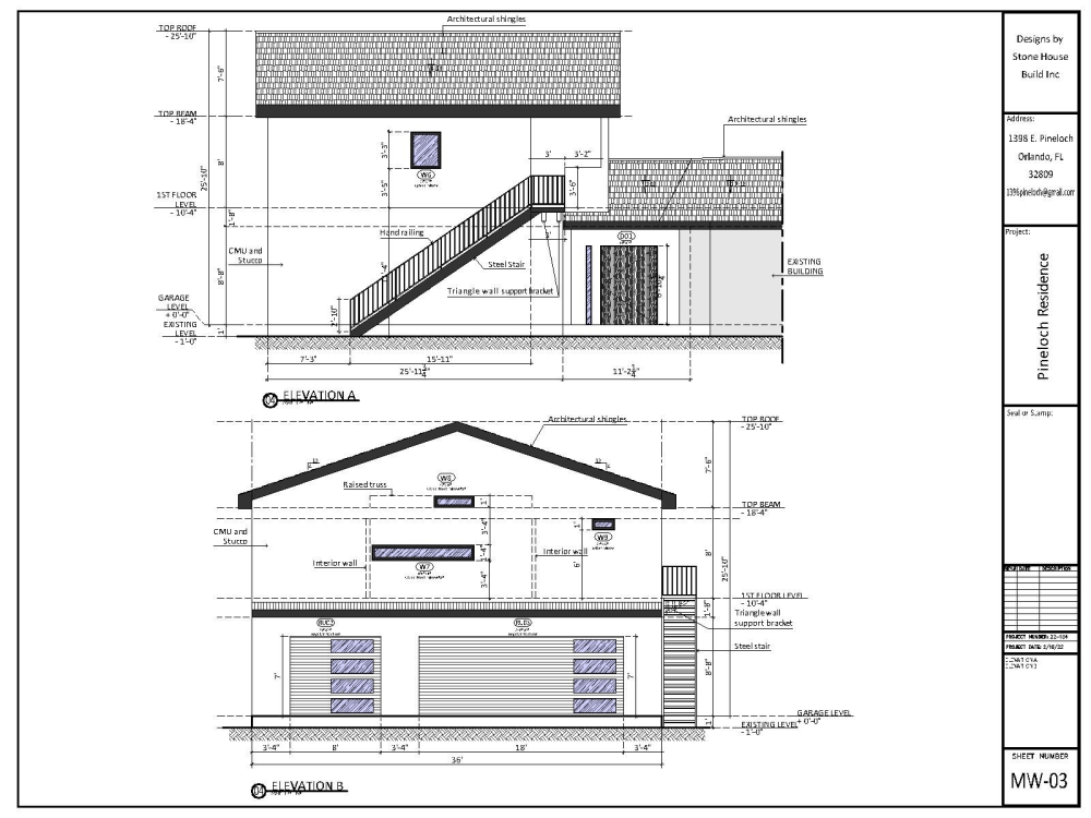 A set of construction drawings | Upwork