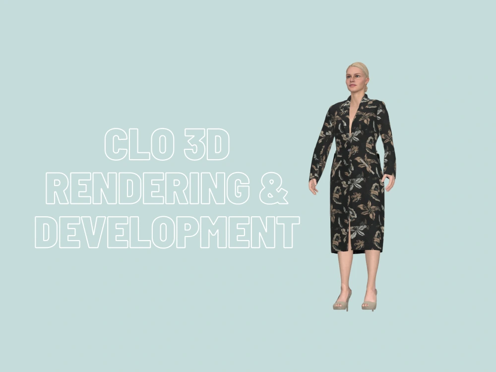 CLO 3D Fashion Design - Virtual Pattern Making & 3D Prototype | Upwork