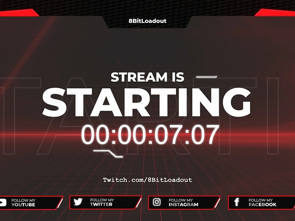 Stream Starting, Ending Animation | Upwork