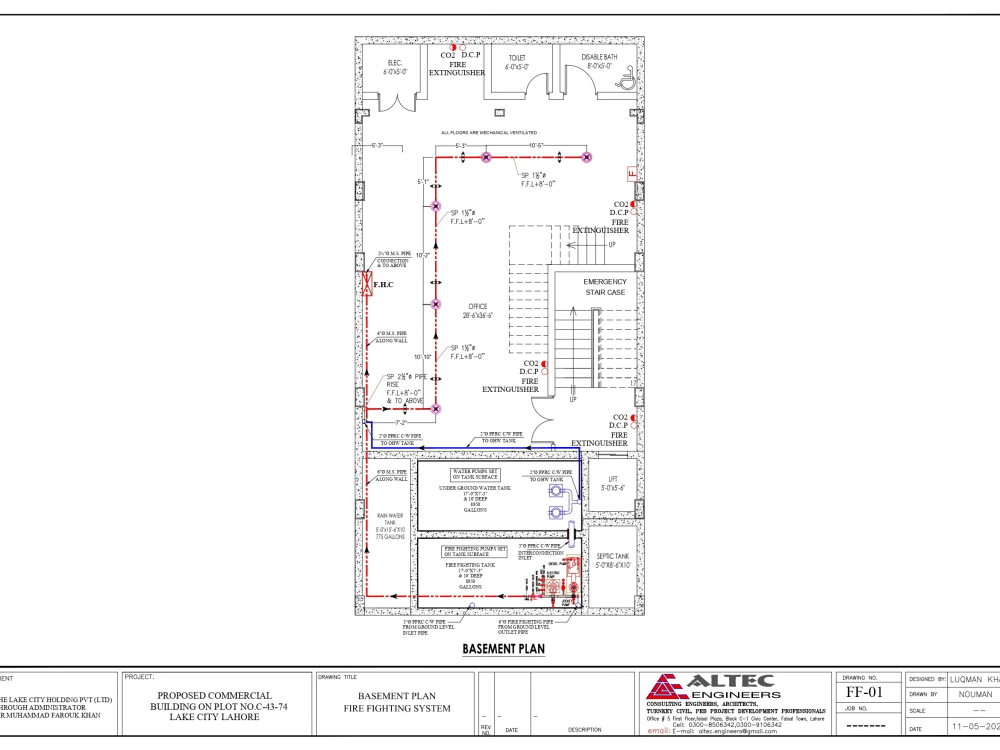A fire safety drawings and evacuation plan | Upwork