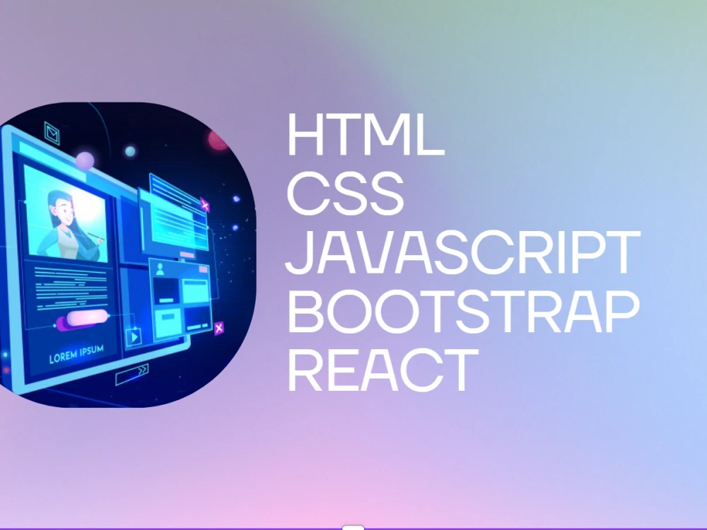 Web Development Html Css Bootstrap Javascript React Upwork