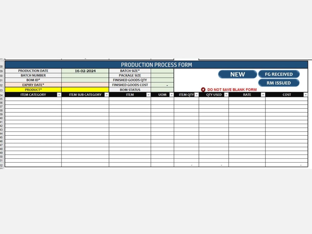 Complete Automatic Inventory Managemet On Excel | Upwork