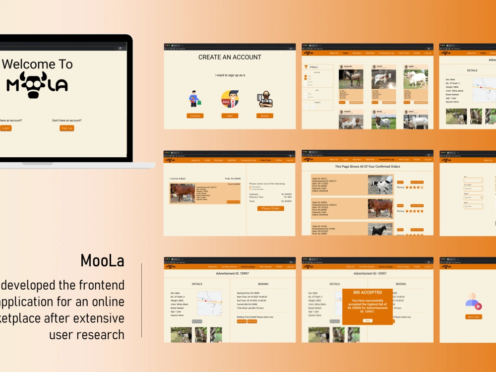 Design and prototype bespoke interfaces for your apps | Upwork